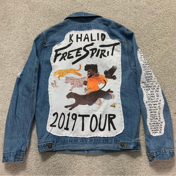 Unbranded | Jackets & Coats | Custom Made Dj Khalid 29 Free Spirit Tour ...